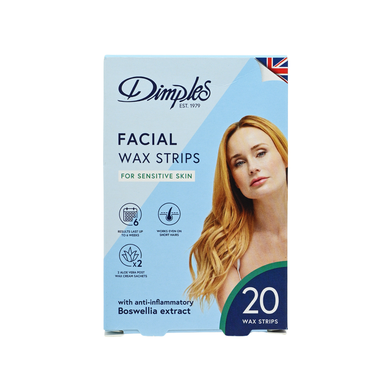 Dimples 面部脫毛臘紙 20+2PC– 香港莎莎網店