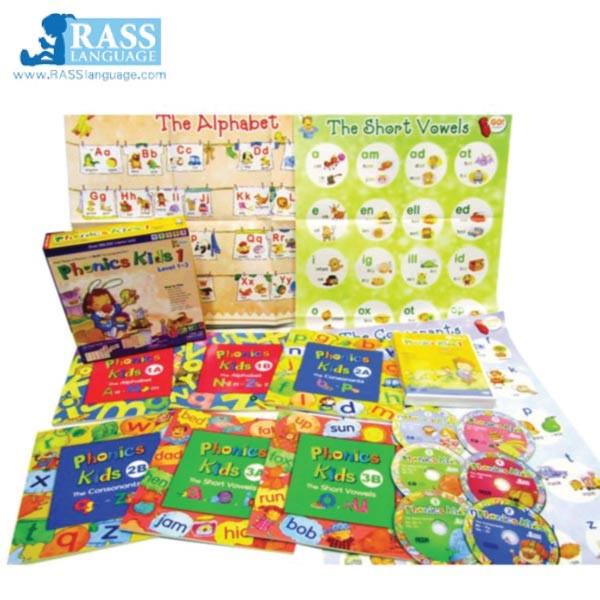 Rass language - Phonics kids Level 1-3 (品牌直送) - Mamaishop