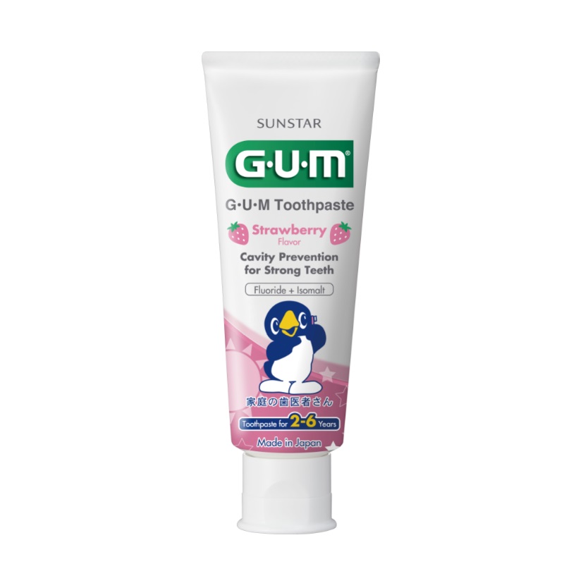 SUNSTAR G.U.M Toothpaste (2-6 Years) Strawberry 70g - Sasa eShop
