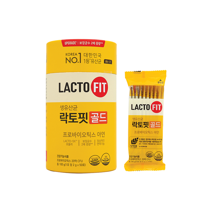 Lacto-Fit 升級版金裝乳酸益生菌 – 香港莎莎網店