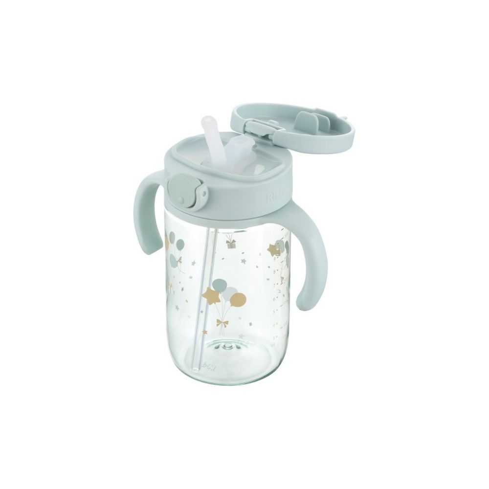 Richell AX 吸管水杯 320 ML 淺藍色 | Citistore eShop | CU APP
