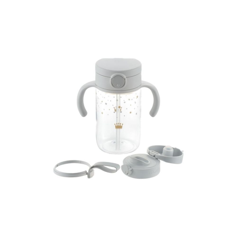 Richell AX吸管及直飲兩用水杯320 ML 淺灰色 | Citistore eShop | CU APP