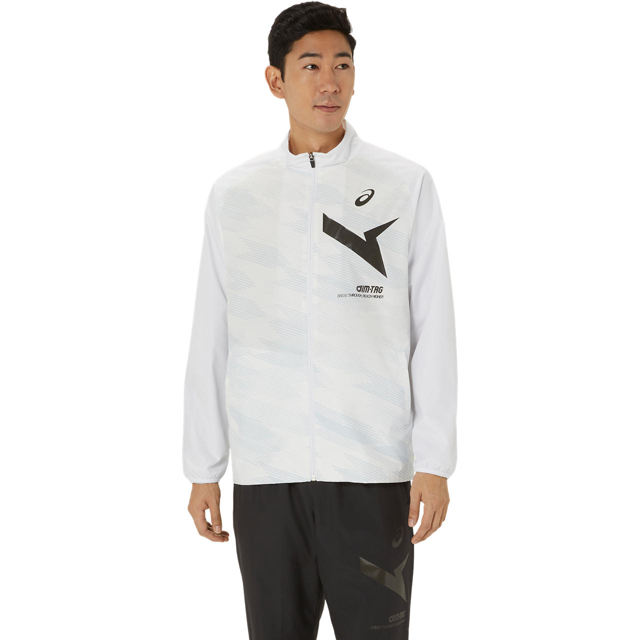 Men's Jackets | AIM-TRG MESH GRAPHIC WINDBREAKER JACKET | ASICS Hong Kong