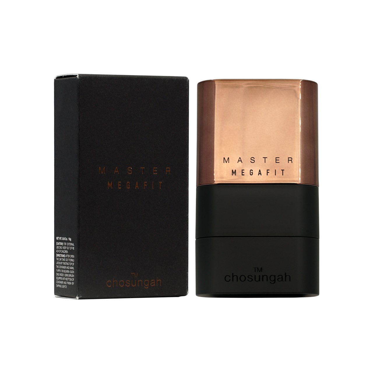chosungah TM SPF50+PA++++ 升級版光滑雙頭粉底棒 #02 Sand Beige自然色 16克 - 香港莎莎網店