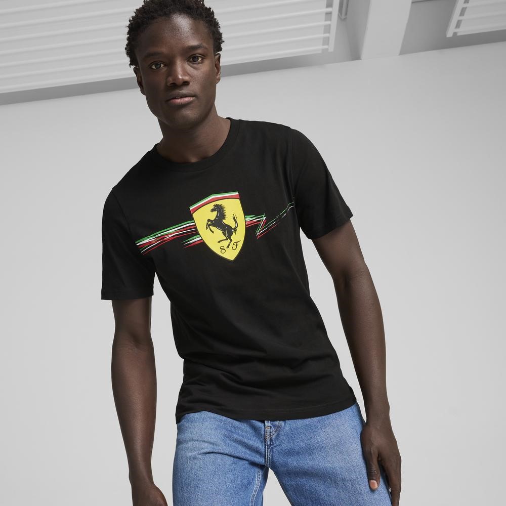 Scuderia Ferrari Race Big Shield 男子T恤 | PUMA 香港官方網上商店