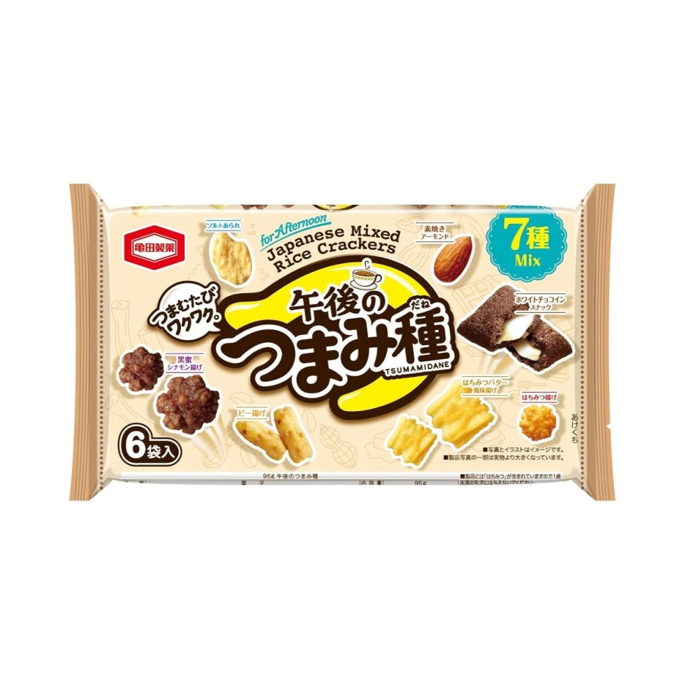 龜田製菓 午後7種綜合米果 (95克) | APITA UNY eShop | CU APP