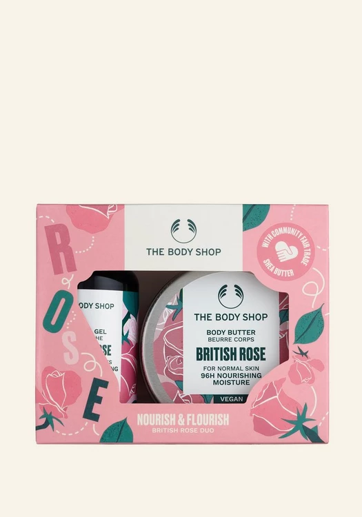 英倫玫瑰迷你身體護理套裝 | 熱銷推薦 | The Body Shop Hong Kong