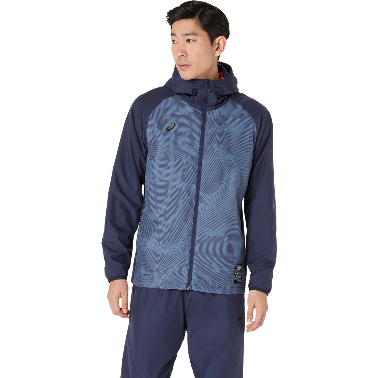 Men's Jackets | TRICOT LINING GRAPHIC WINDBREAKER HD | ASICS Hong Kong